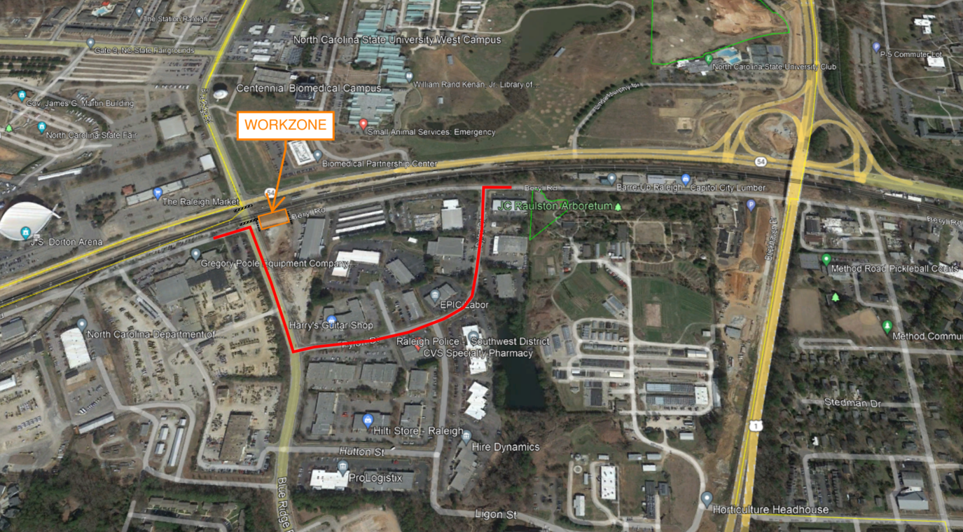 Beryl Road Closure November 14 to November 23 | Transportation